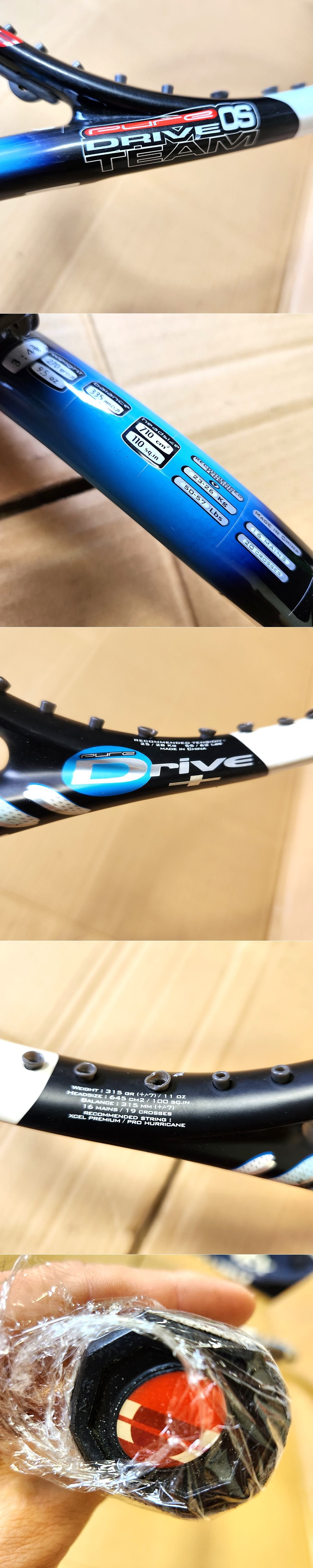 代購代標第一品牌－樂淘letao－大量セット テニスラケット 7点 Babolat バボラ PURE DRIVE 他 ケース付き 140s23-3097