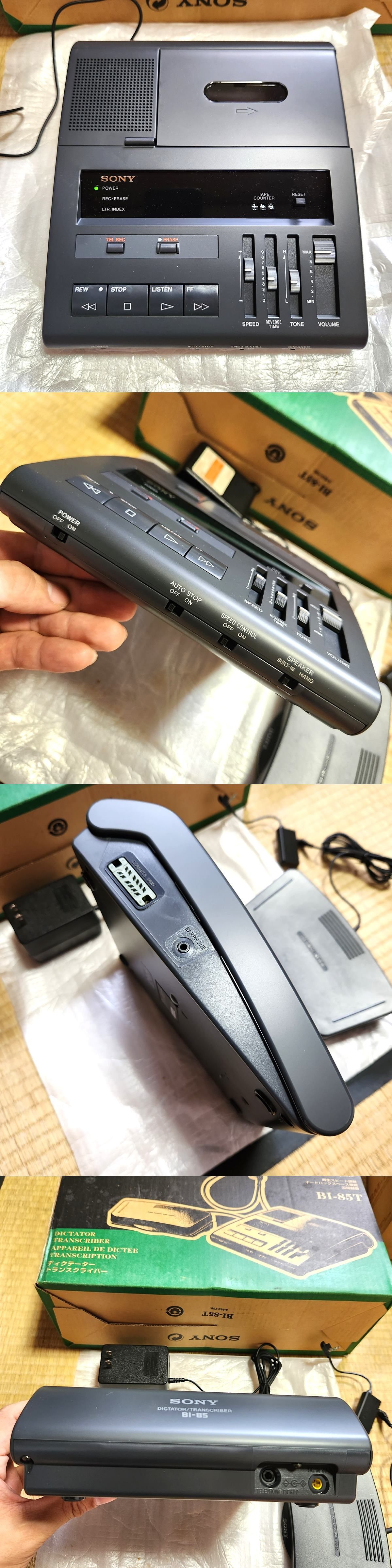 日本代購代標第一品牌【樂淘letao】－未使用有 SONY ソニー ディクテータートランスクライバー BI-85T BM-76 BM-75 フットコントロール FS-85 140s23-3487